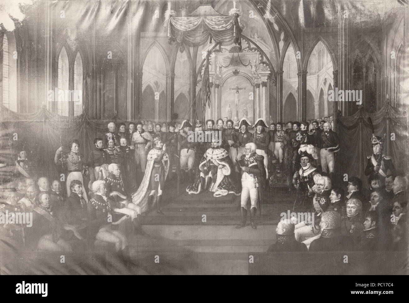 113 Carl Johans kroning 7 september 1818 Coronation of general Jean ...