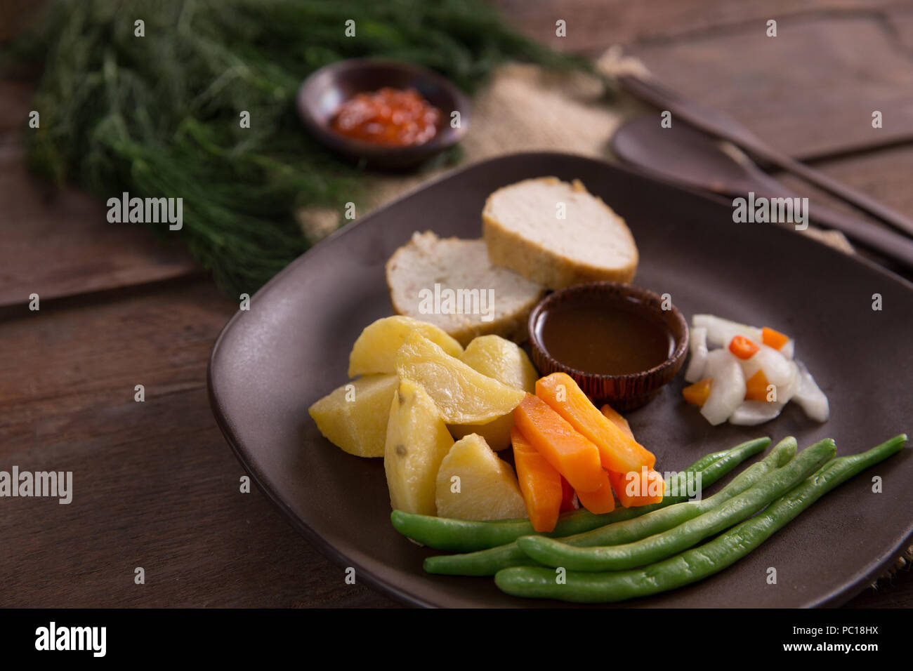 indonesian galantine food Stock Photo - Alamy