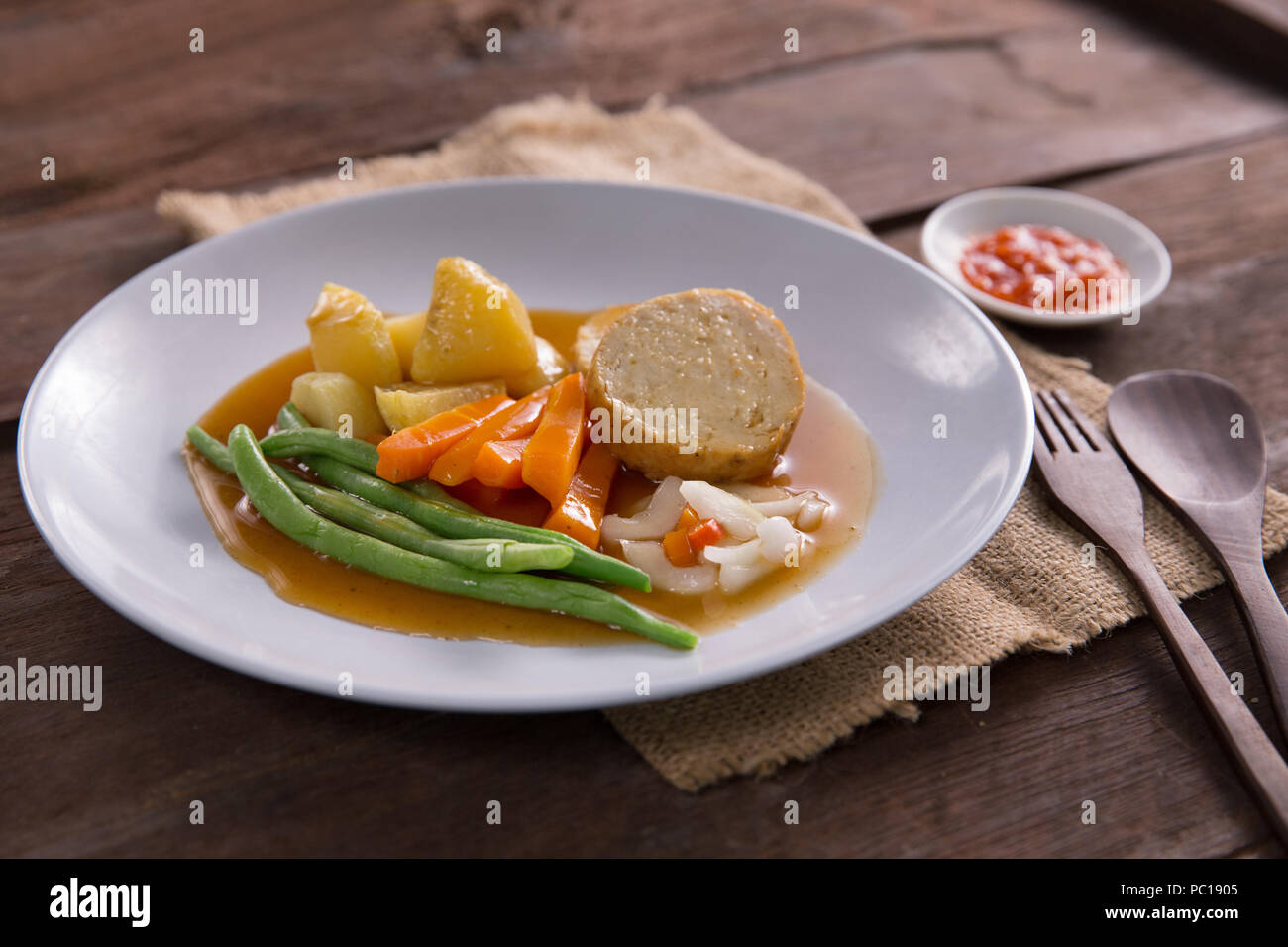 indonesian galantine food Stock Photo - Alamy