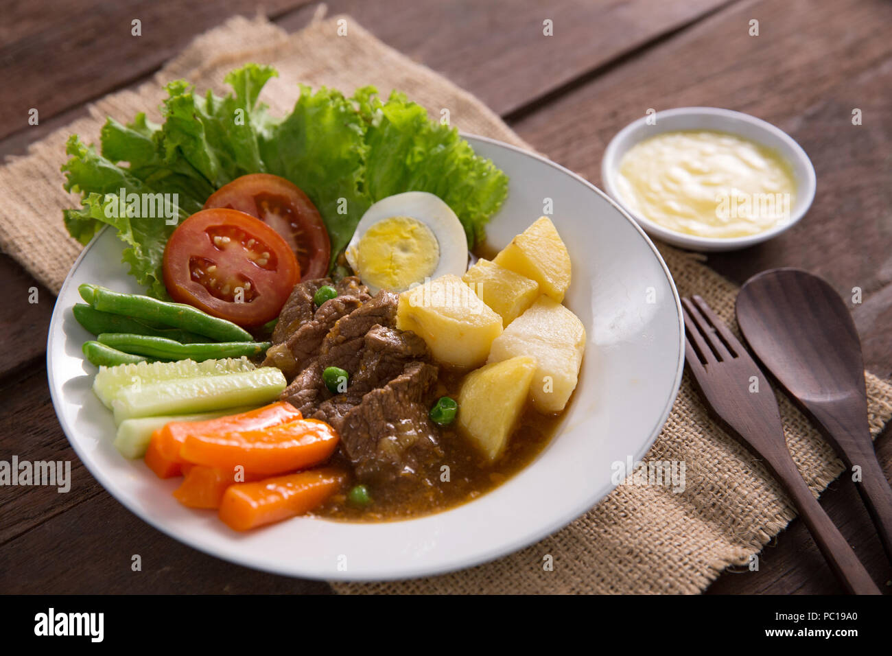 selat solo. javanese traditional food Stock Photo - Alamy