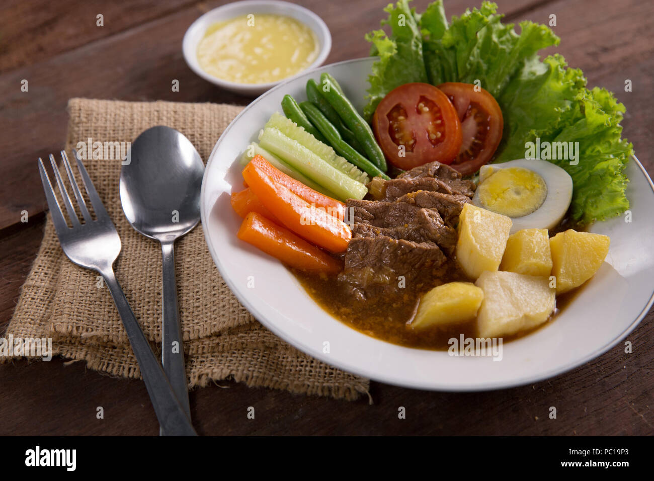 selat solo. javanese traditional food Stock Photo - Alamy