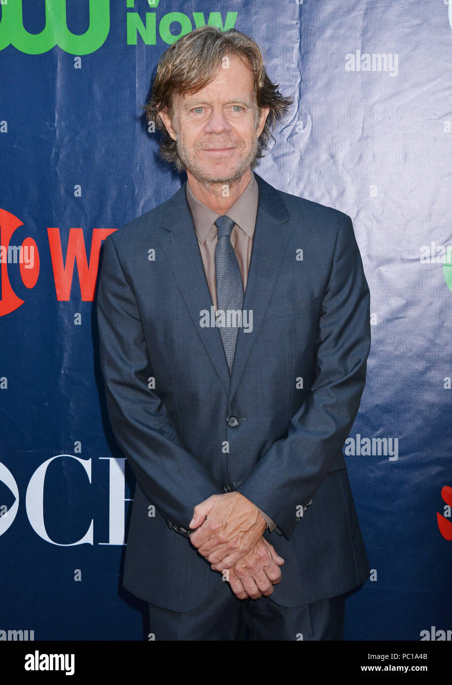 William H Macy at the 2015 CBS tca at the Pacific Design Center in Los ...