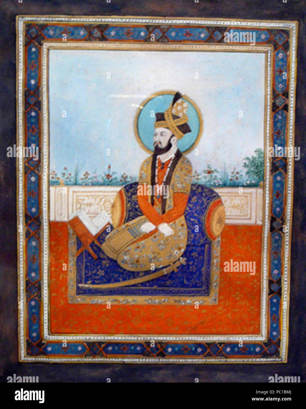 Emperor humayun painting hi-res stock photography and images - Alamy