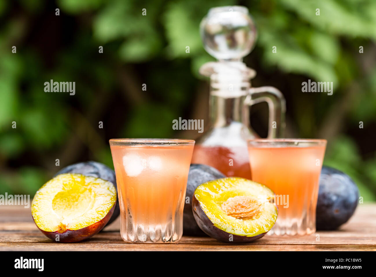 šljivovica plum brandy] hi-res stock photography and images - Alamy