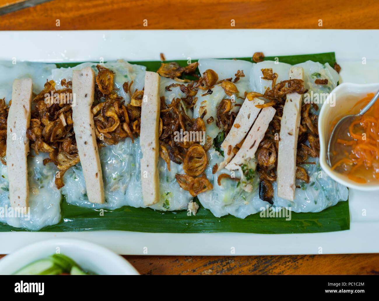 Steamed rice rolls vietnam hi-res stock photography and images - Alamy