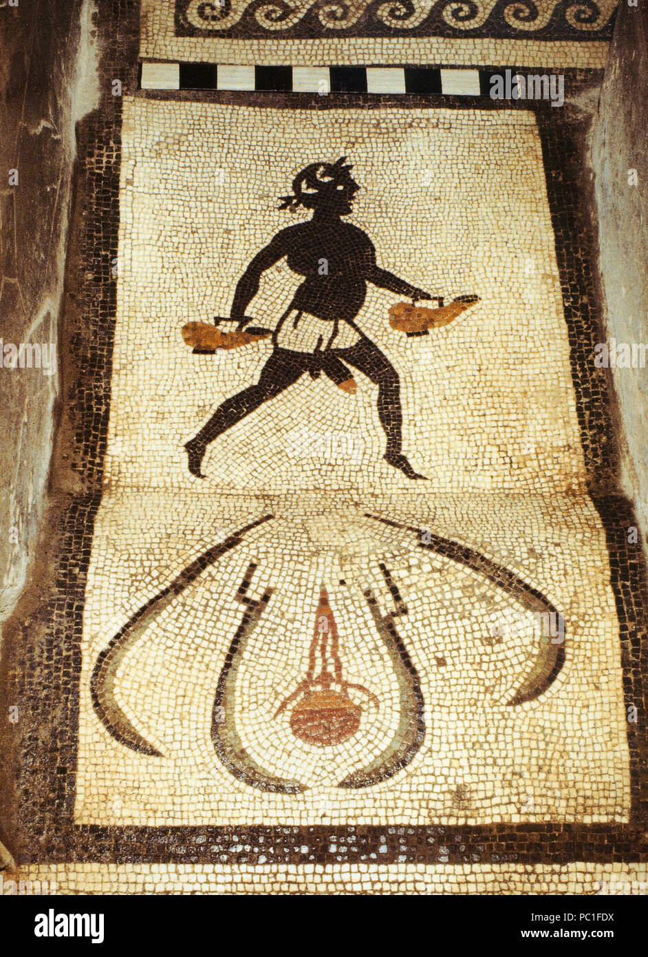 492 Pompeii - House of Menander - Caldarium - Mosaic 1 Stock Photo - Alamy