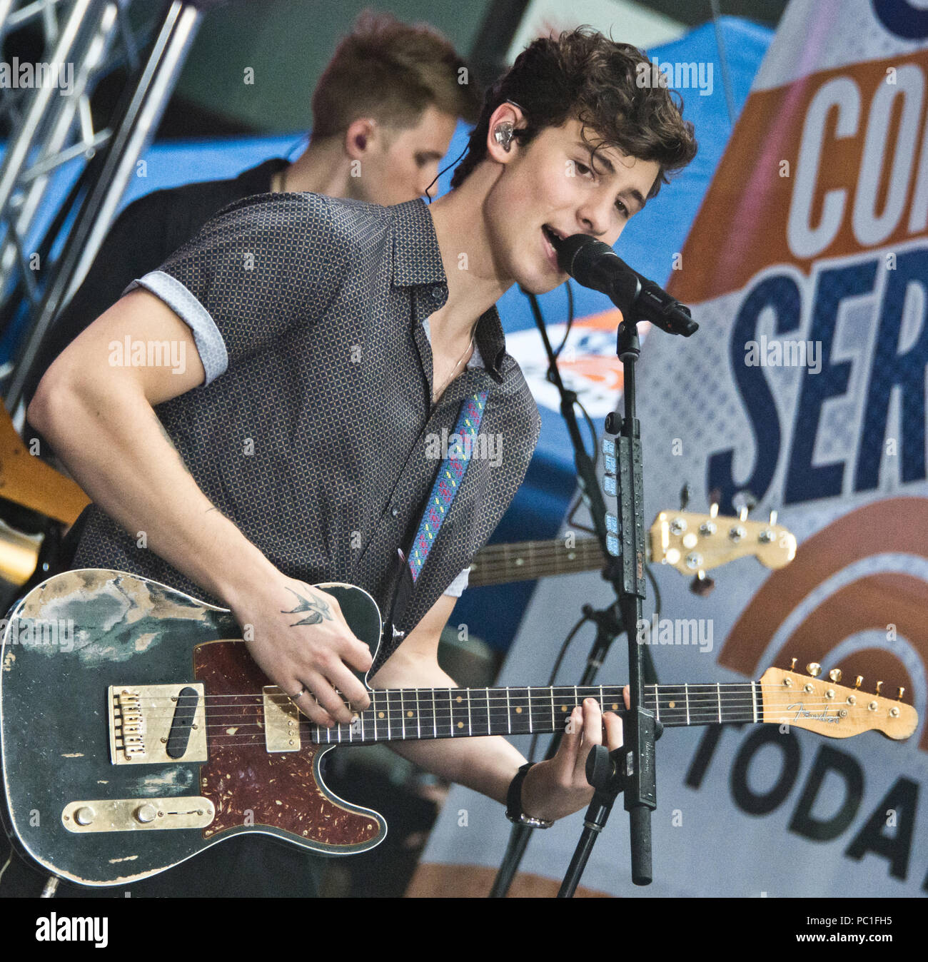 New York, NY, USA. 1st June, 2018. Canadian Singer-Songwriter Shawn ...