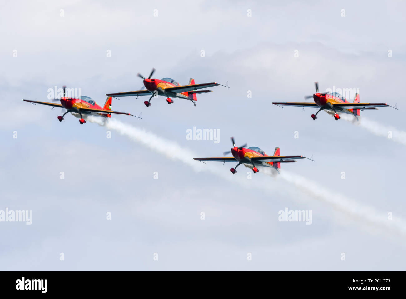 Royal Jordanian Falcons Stock Photo - Alamy