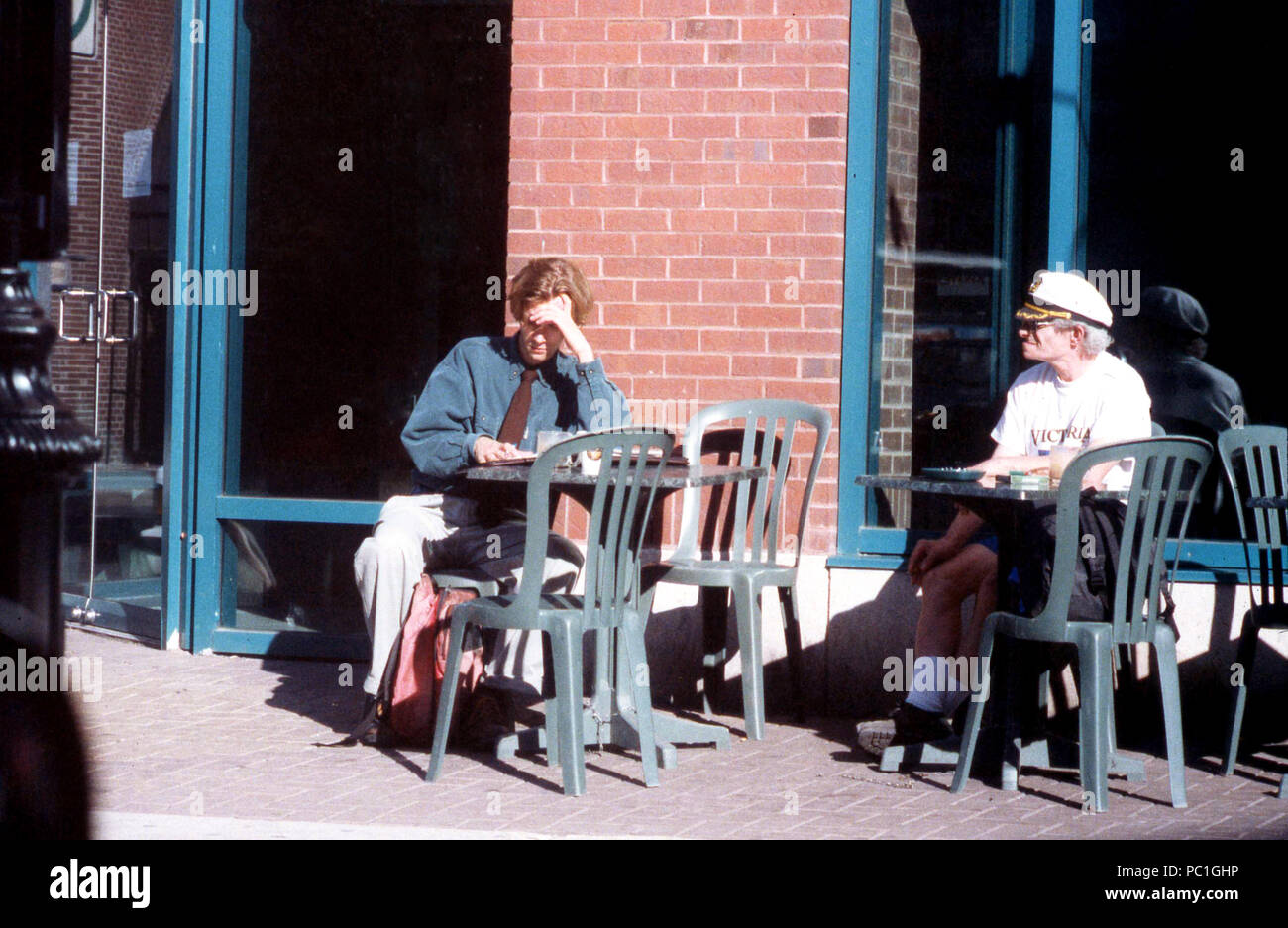 Lunch break 1990s hi-res stock photography and images - Alamy