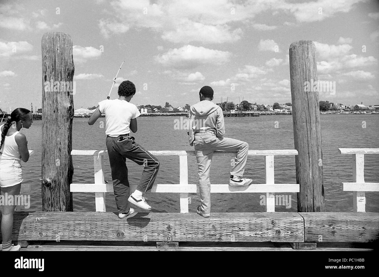 Usa united states fishing Black and White Stock Photos & Images - Alamy