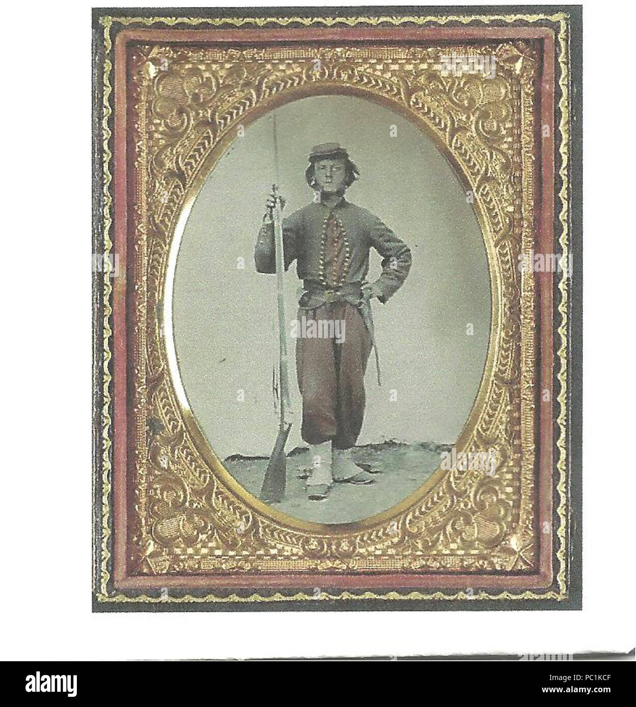 481 Photograph believed to be Pvt Alonzo Thompson of the 14th New York ...