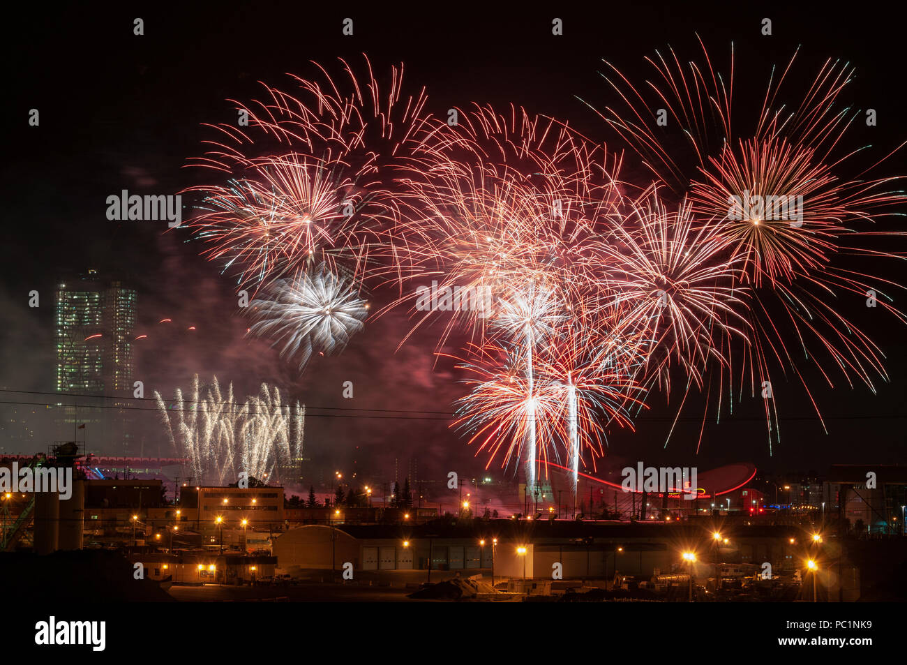 Grandstand show at calgary stampede hi-res stock photography and images ...