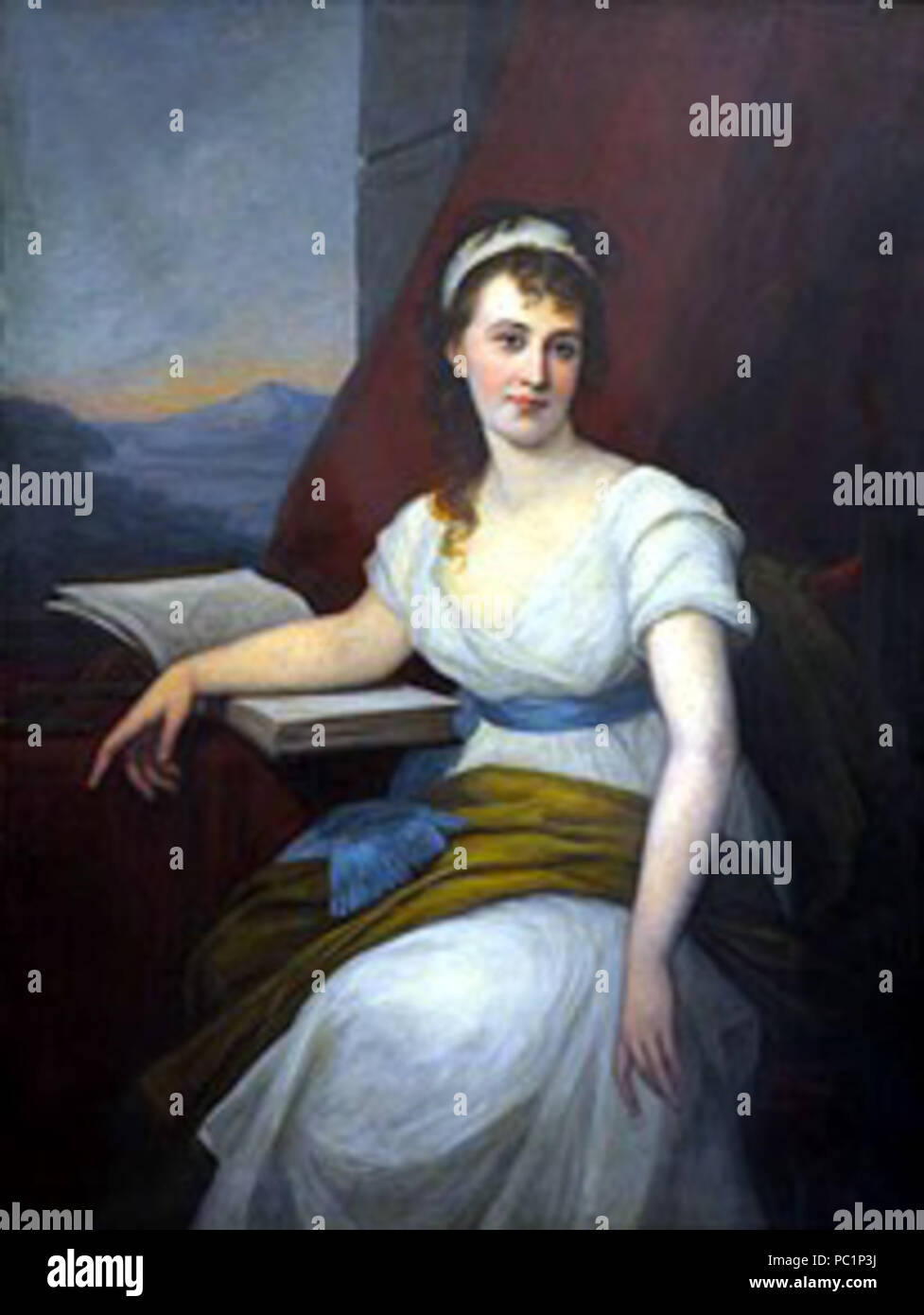 Dorothea Schlözer (1770 bis 1825), Gemälde von Benita Seeburger See ...