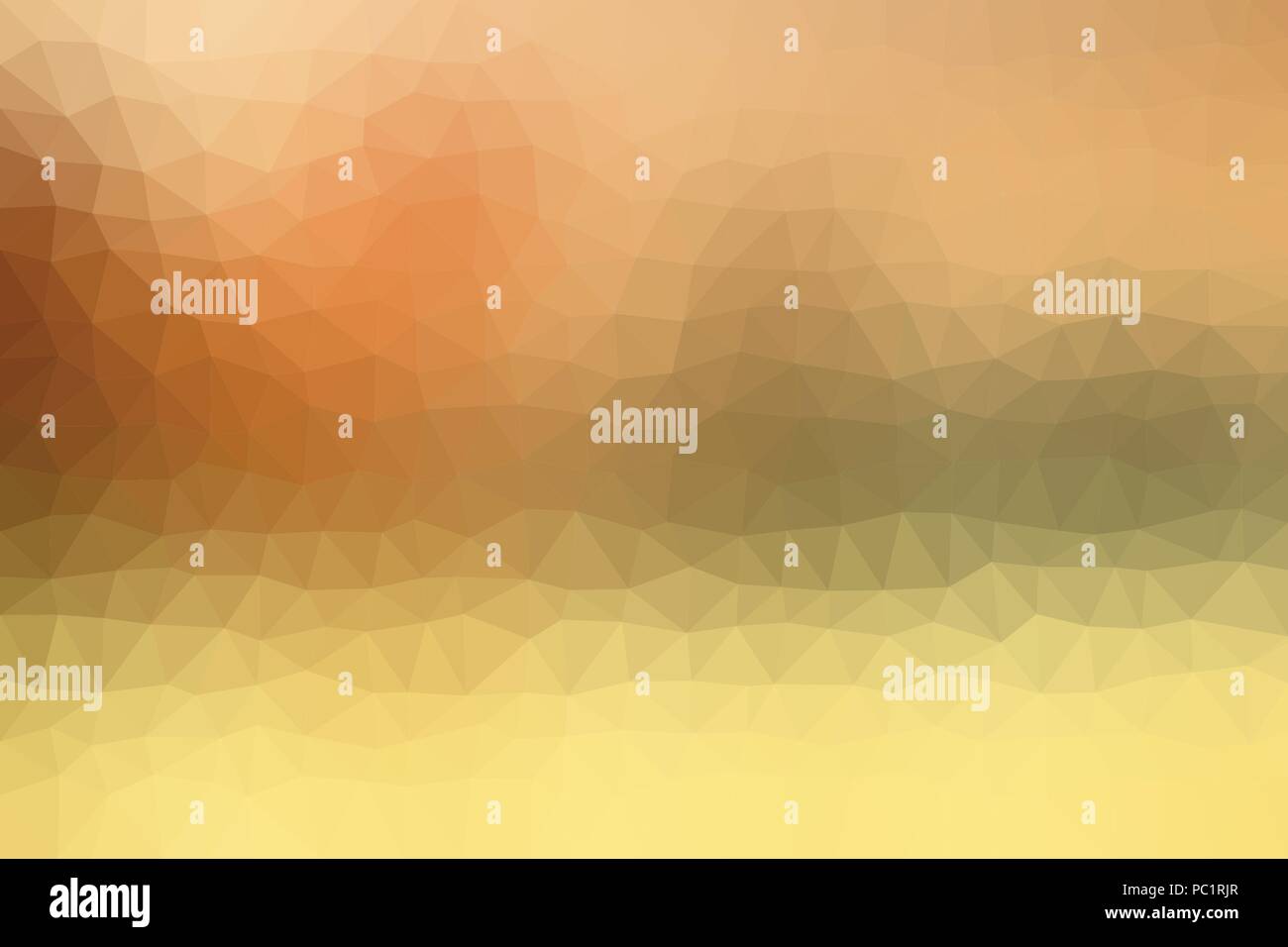 Warm orange greenish low poly vector background Stock Vector Image ...