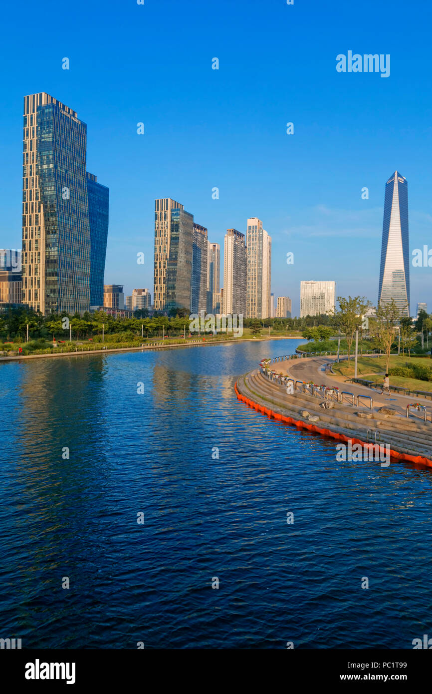 Songdo Central Park is a public park in the Songdo district of Incheon ...