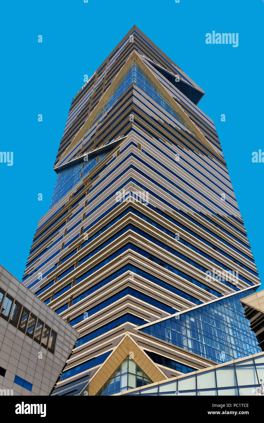 G-tower by HAEAHN in Songdo, Incheon, Korea Stock Photo - Alamy