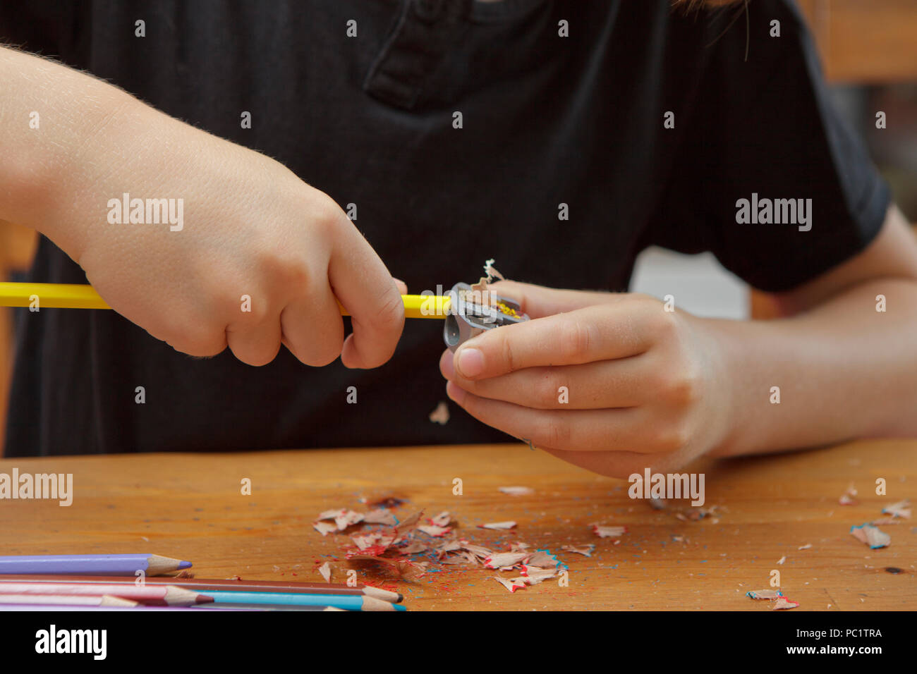 Boys hand hi-res stock photography and images - Alamy
