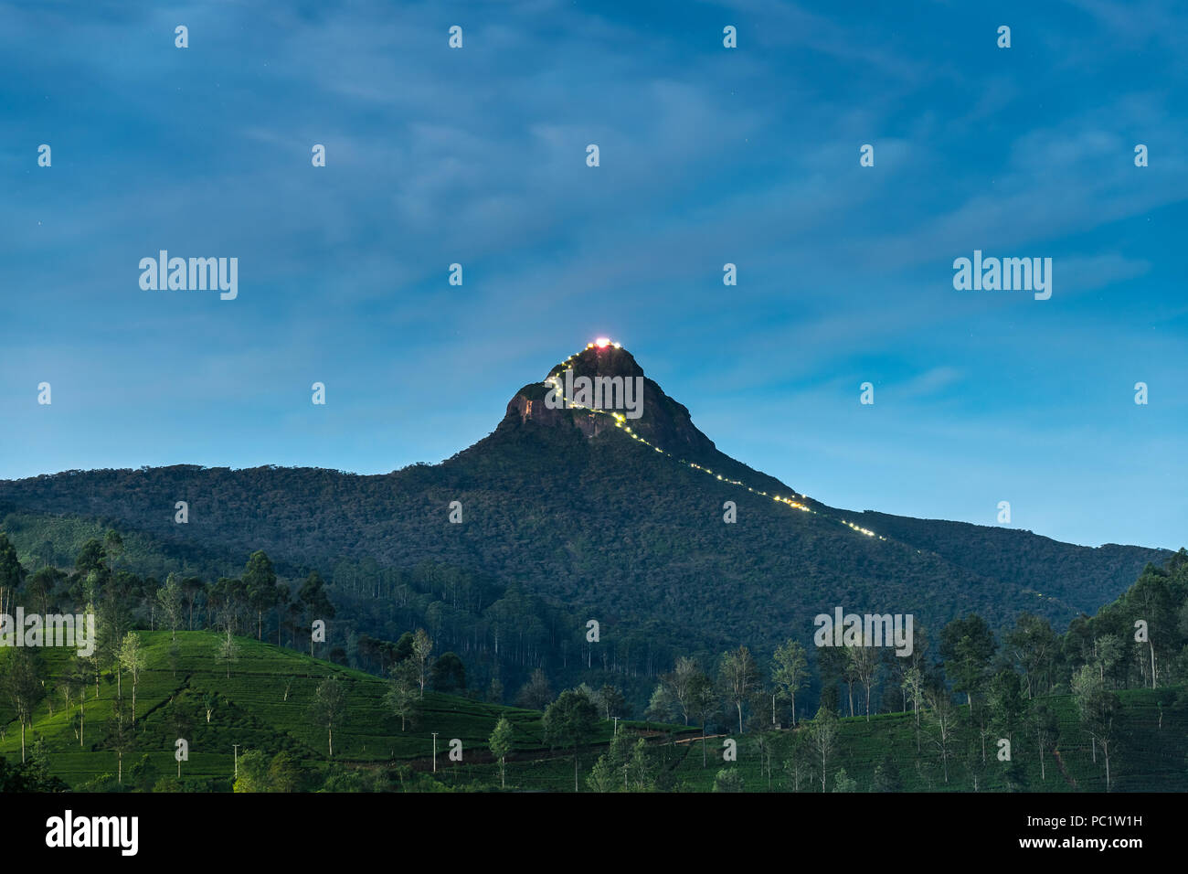 Adam's Peak, Sri lanka Stock Photo - Alamy