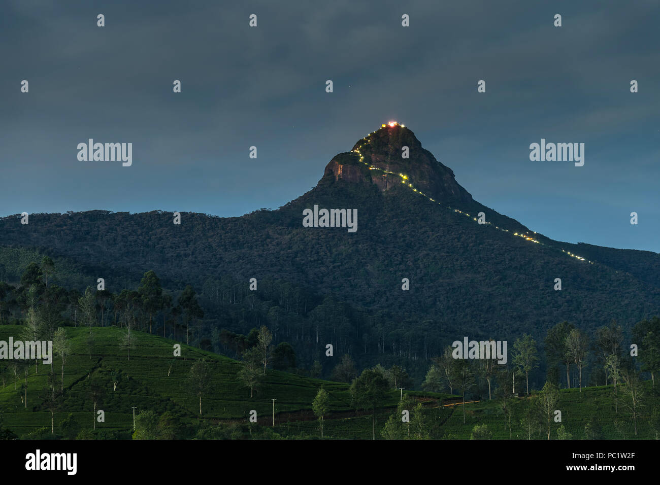 Adam's Peak, Sri lanka Stock Photo - Alamy
