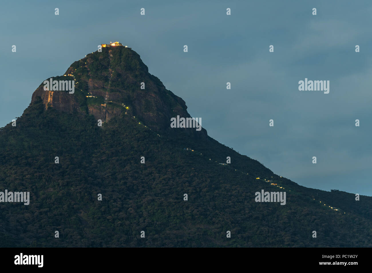 Adam's Peak, Sri lanka Stock Photo - Alamy