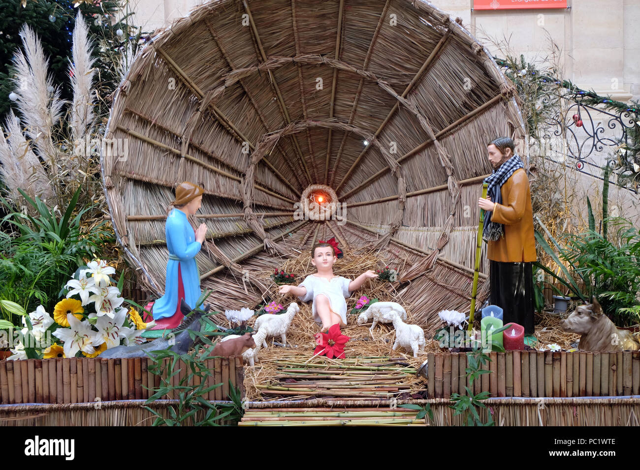 Nativity Scene, Birth of Jesus, Chapel of Epiphany at the Seminar of ...