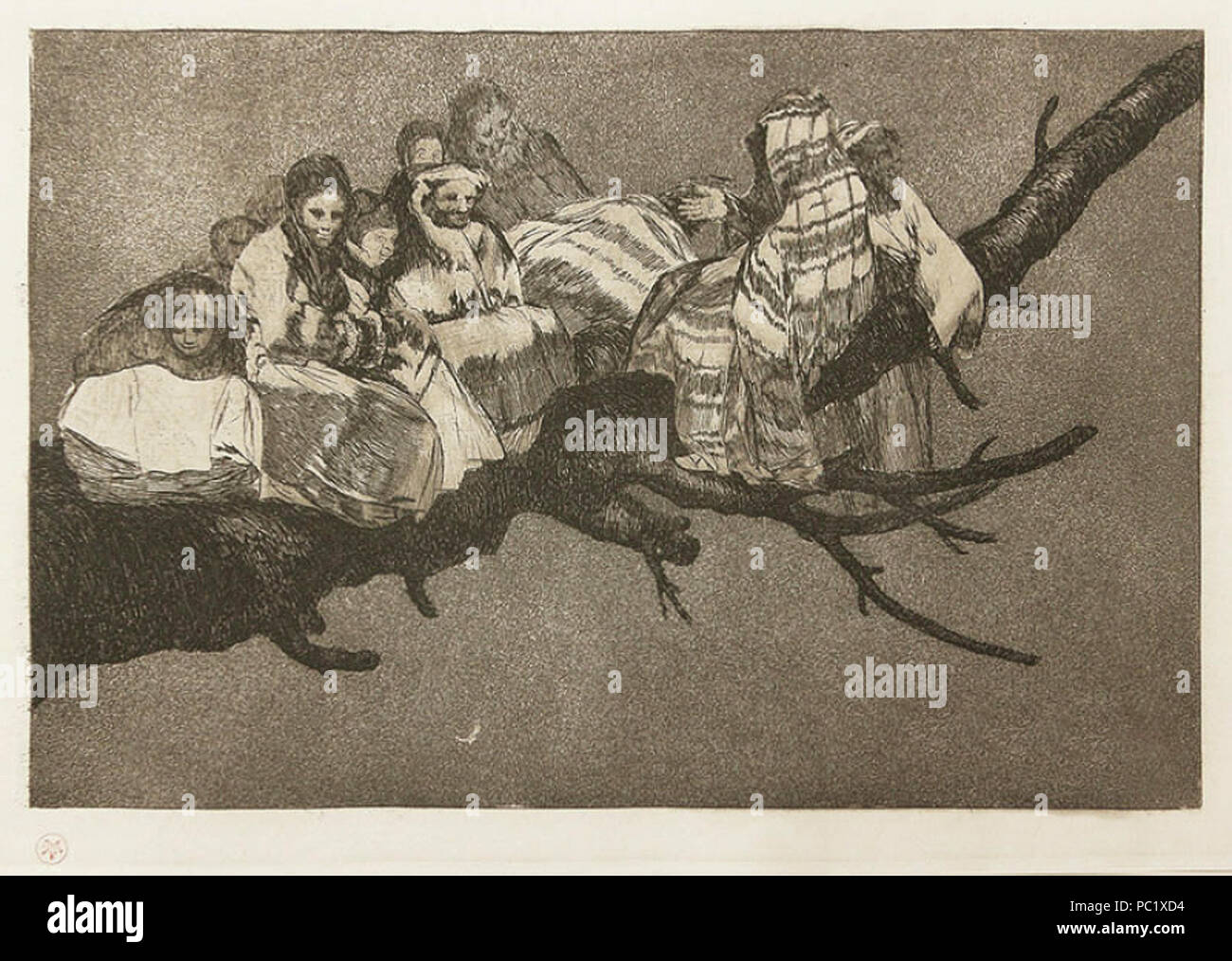 35 Francisco de Goya - Disparate ridículo Stock Photo - Alamy