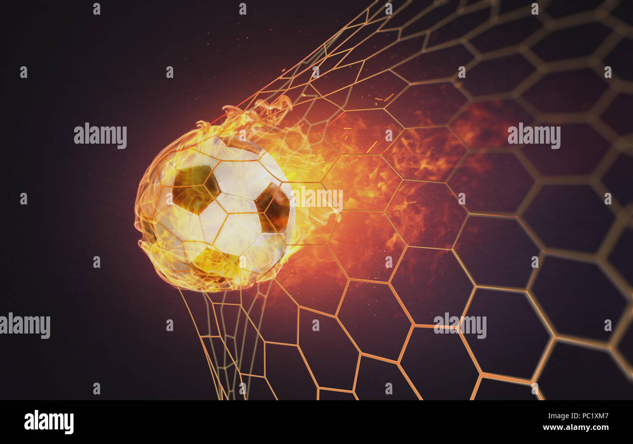 Germany ball in net hi-res stock photography and images - Alamy