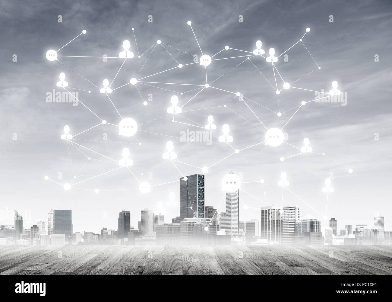 Networking and social communication as means for effective busin Stock ...