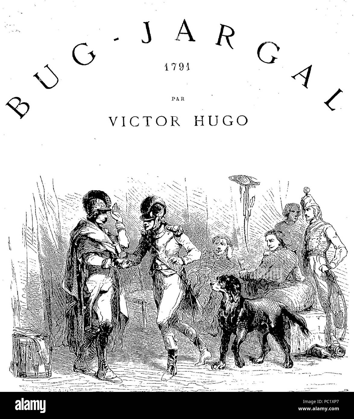 45 Hugo - Bug-Jargal, 1876 0008 Stock Photo - Alamy