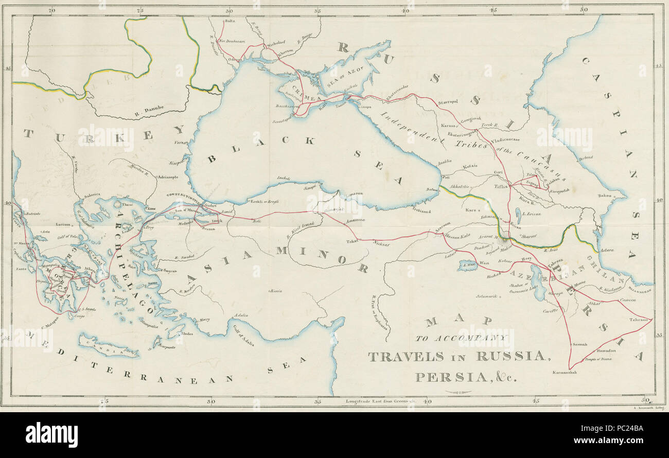 1831 map hi-res stock photography and images - Alamy