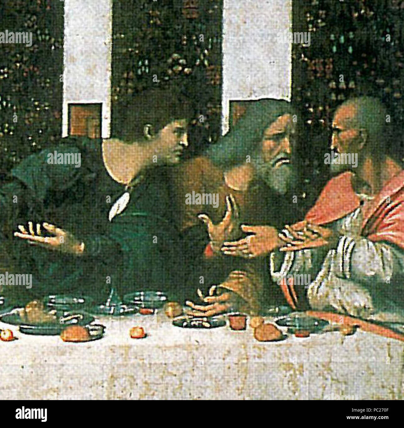 407 Matthew Thaddaeus Simon Last supper copy Stock Photo - Alamy