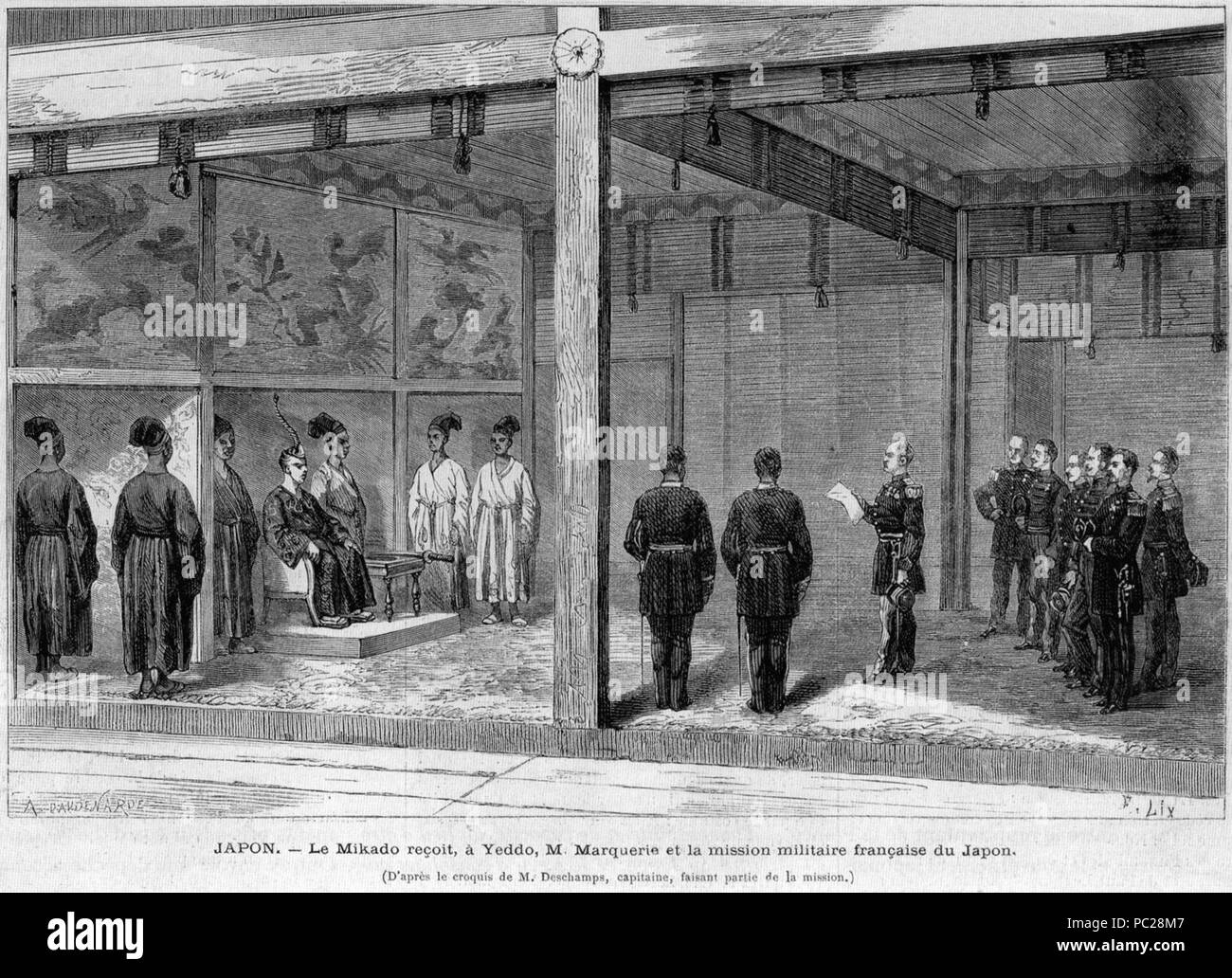 Japanese diplomatic mission Black and White Stock Photos & Images - Alamy