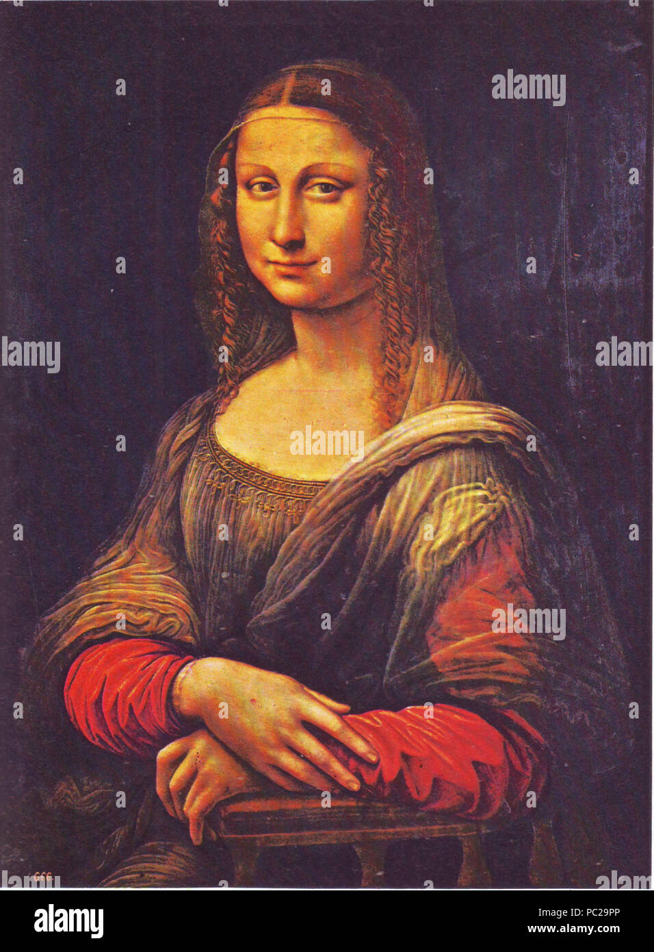 Mona lisa copy hi-res stock photography and images - Alamy