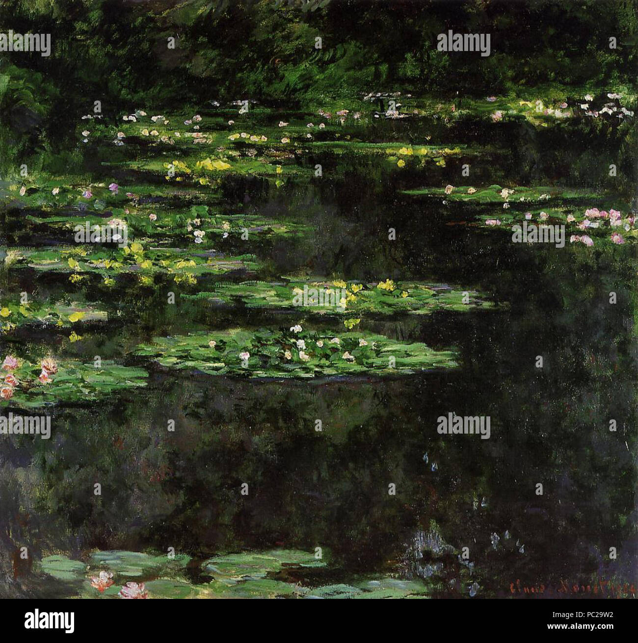 Monets water series hi-res stock photography and images - Alamy