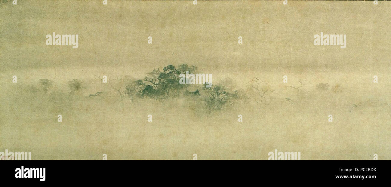 431 Mu Qi - Ocho vistas del Xiao y Xiang Stock Photo - Alamy