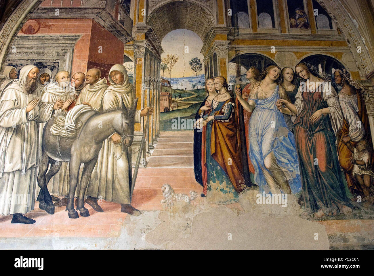 139 Come florenzo manda male femmine al monastero Stock Photo - Alamy