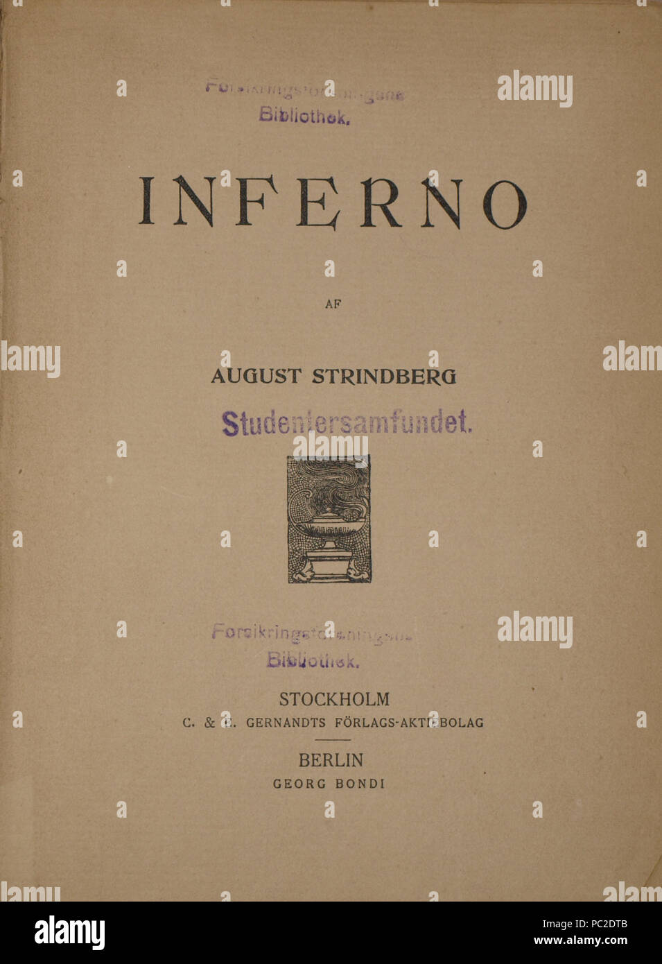 Strindbergs inferno hi-res stock photography and images - Alamy