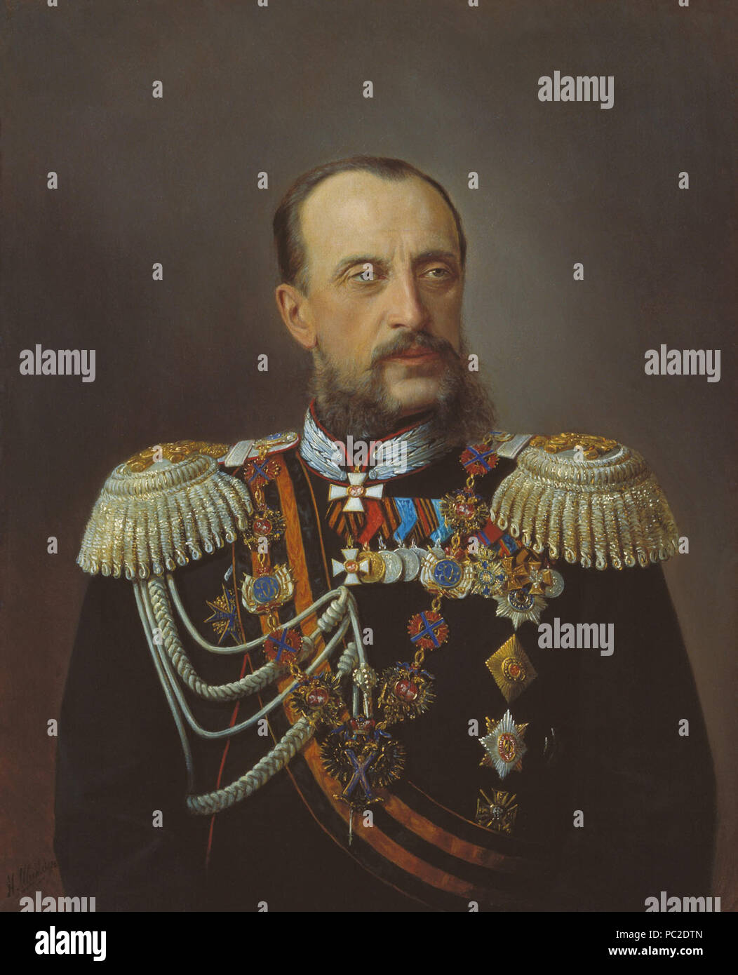 445 Nikolai Nikolaevich the Elder by N.Shilder (1870s, Museum of ...