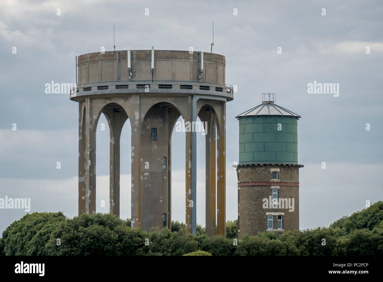 Old water towers hi-res stock photography and images - Alamy