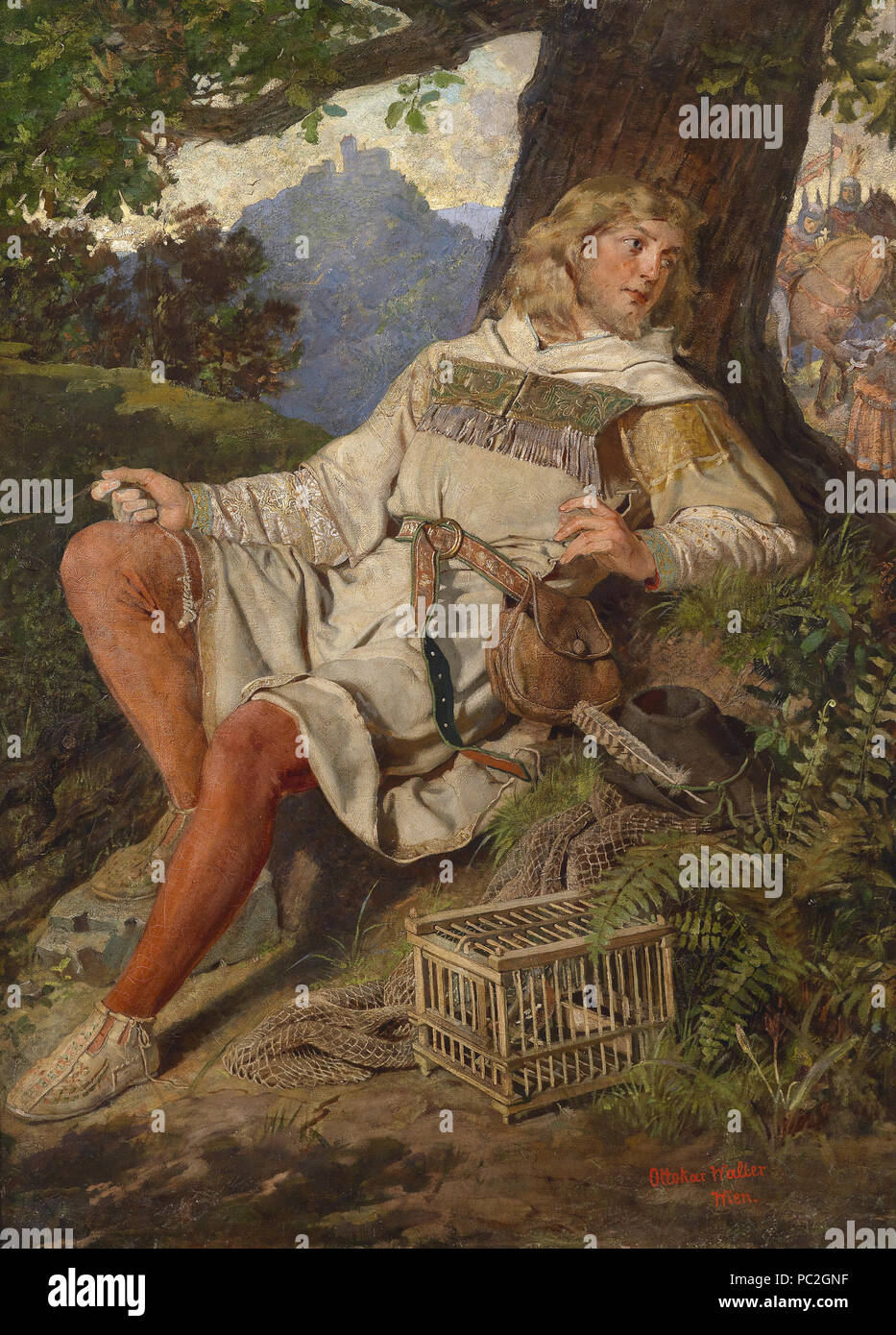 460 Ottokar Walter Heinrich der Vogler Stock Photo - Alamy