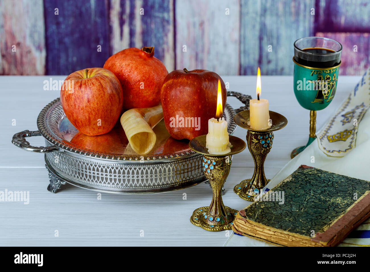 Jewish Holiday Rosh hashanah jewish New Year holiday concept ...