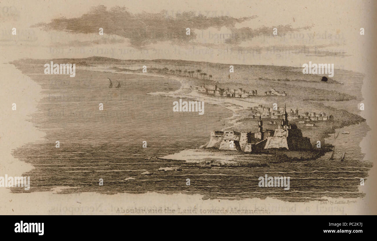Aboukir and the Land towards Alexandria - Clarke Edward Daniel - 1813 ...