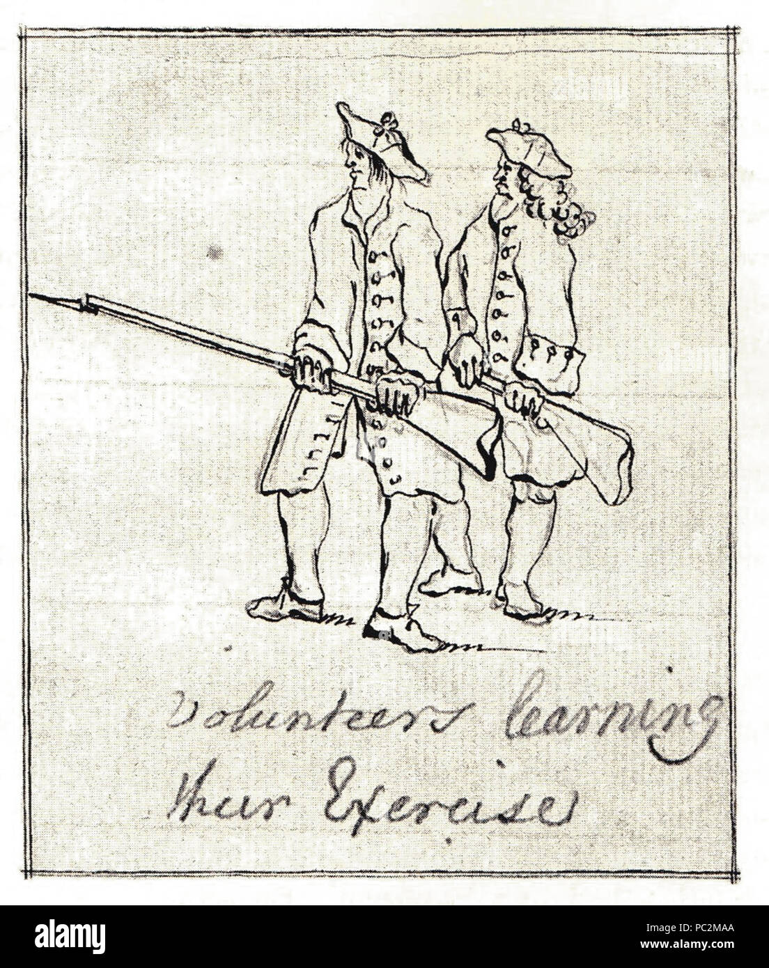 Scottish line drawing Cut Out Stock Images & Pictures - Alamy