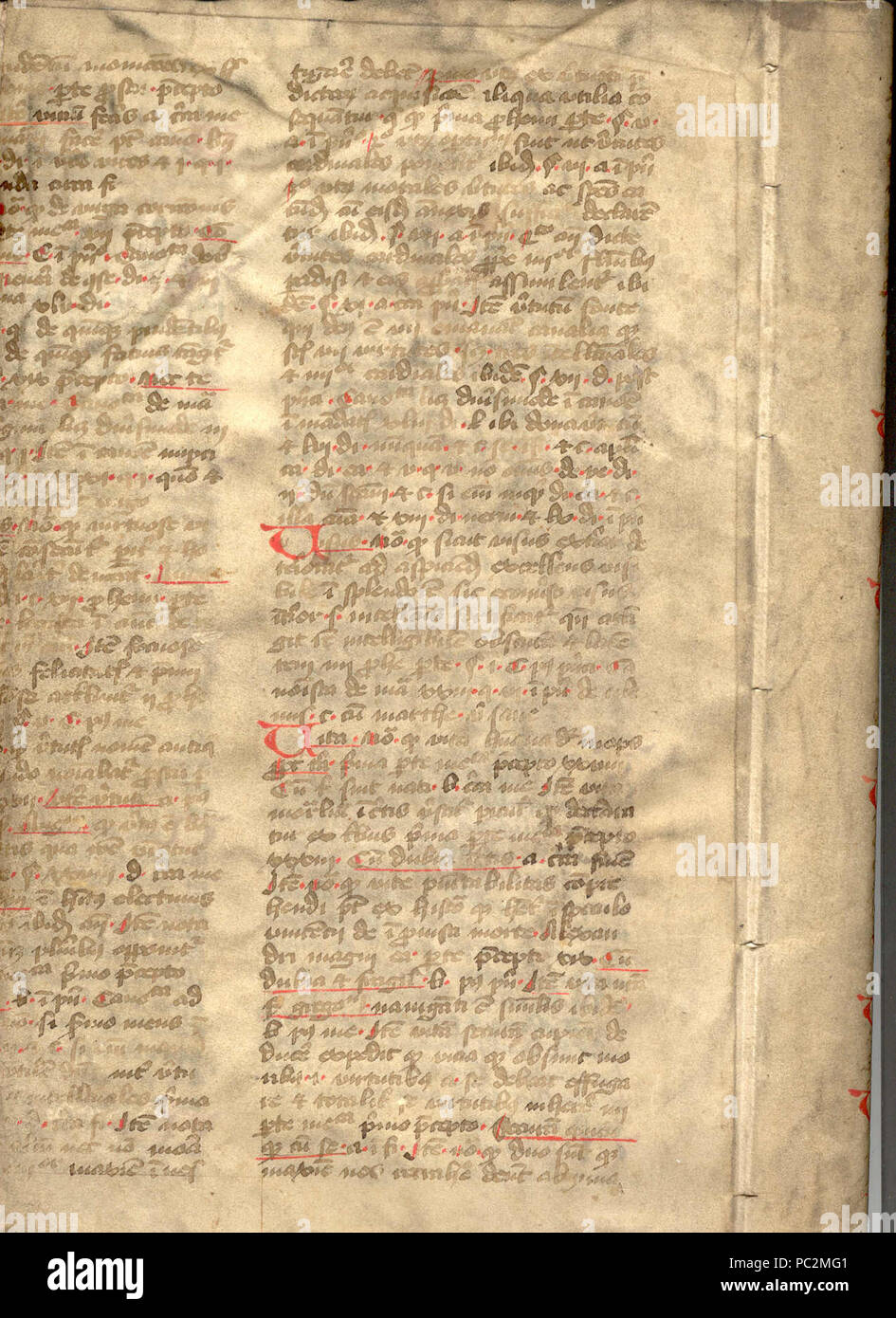 Medieval parchment making hi-res stock photography and images - Alamy