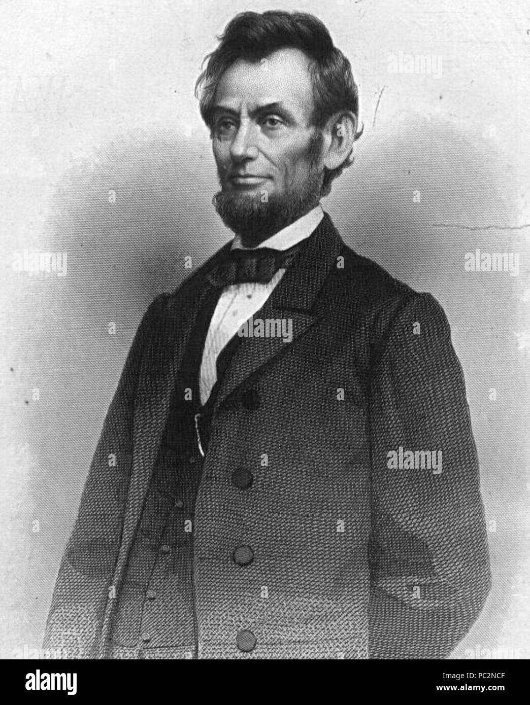 Abraham lincoln picture Black and White Stock Photos & Images - Alamy