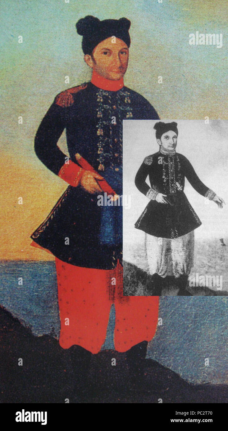 313 Jean-Baptiste Chaigneau 1805 before after insert Stock Photo - Alamy