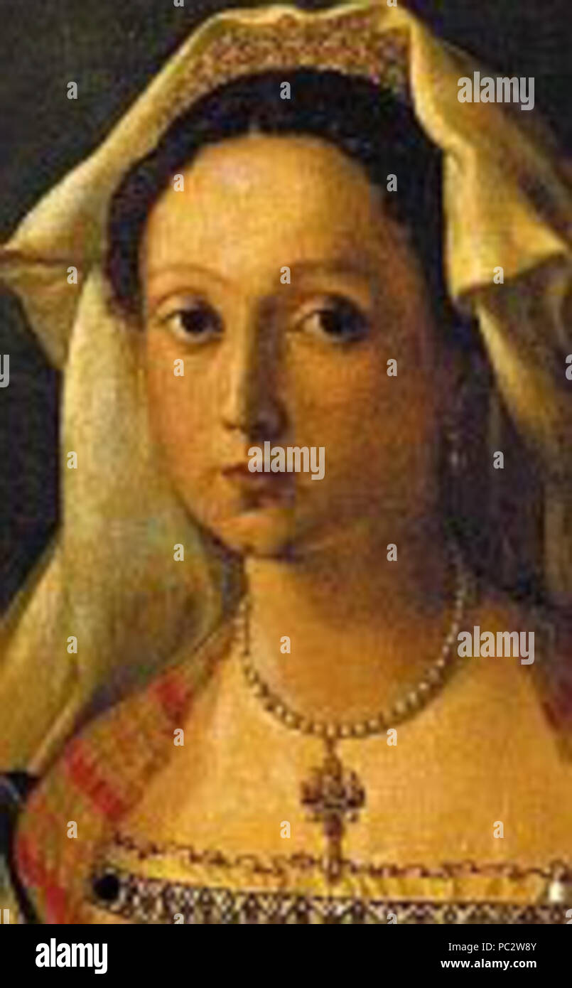 495 Portrait of a Woman Said to be Vittoria Colonna Stock Photo - Alamy