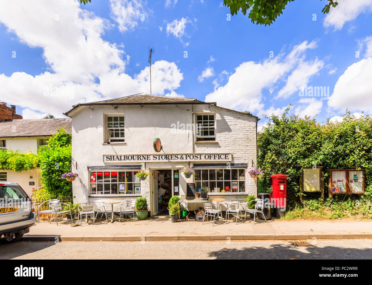 Shalbourne Stores and Post Office, a typical roadside local general ...