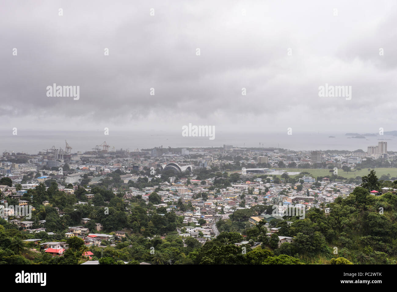 Port of spain trinidad skyline hi-res stock photography and images - Alamy