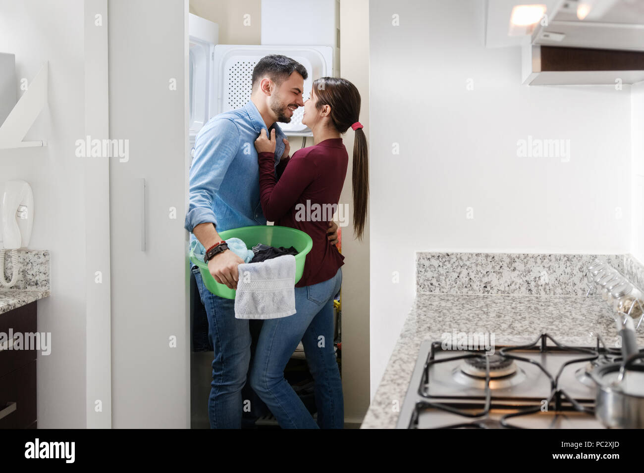 Doing chores hi-res stock photography and images - Alamy
